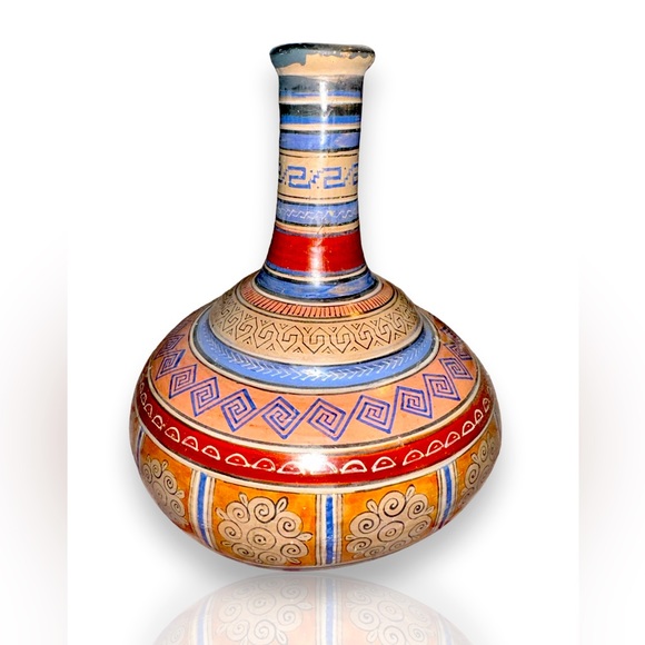 Ladislao Ortega | Art | Vintage Ortega Tonala Aztec Pottery | Poshmark